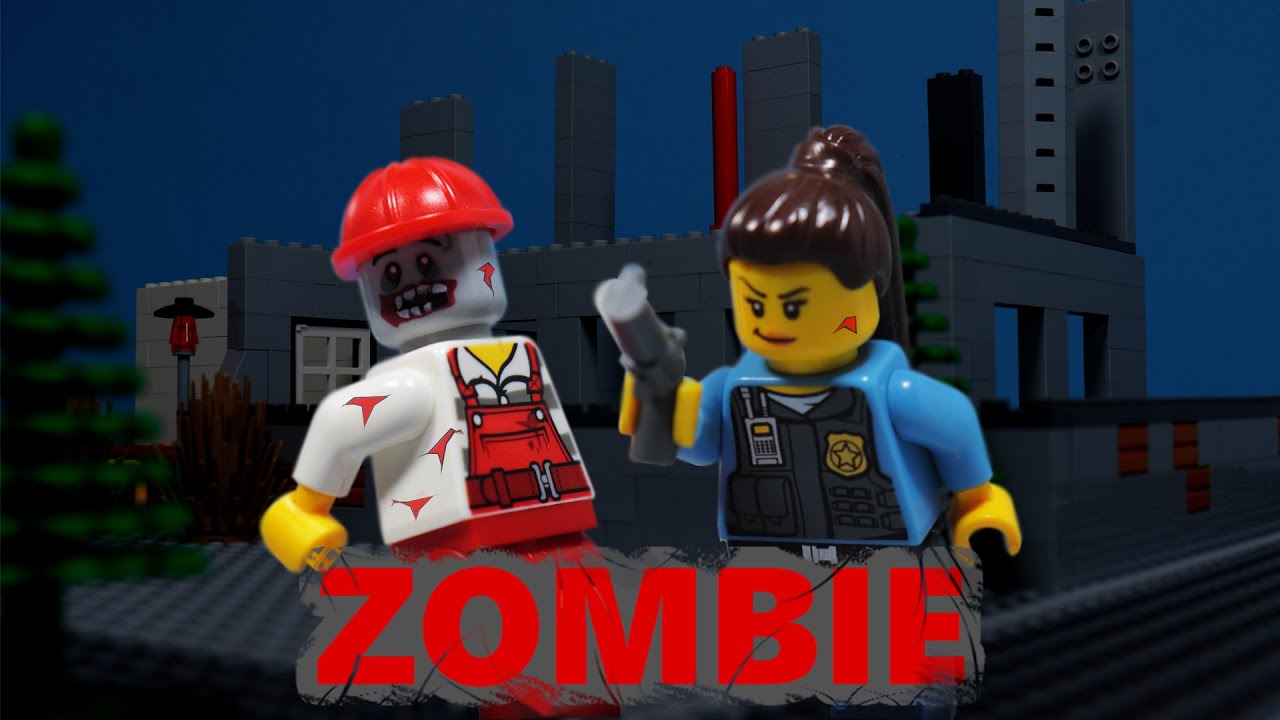 Lego Zombie Apocalypse Construction Site Attack 2019 - YouTube