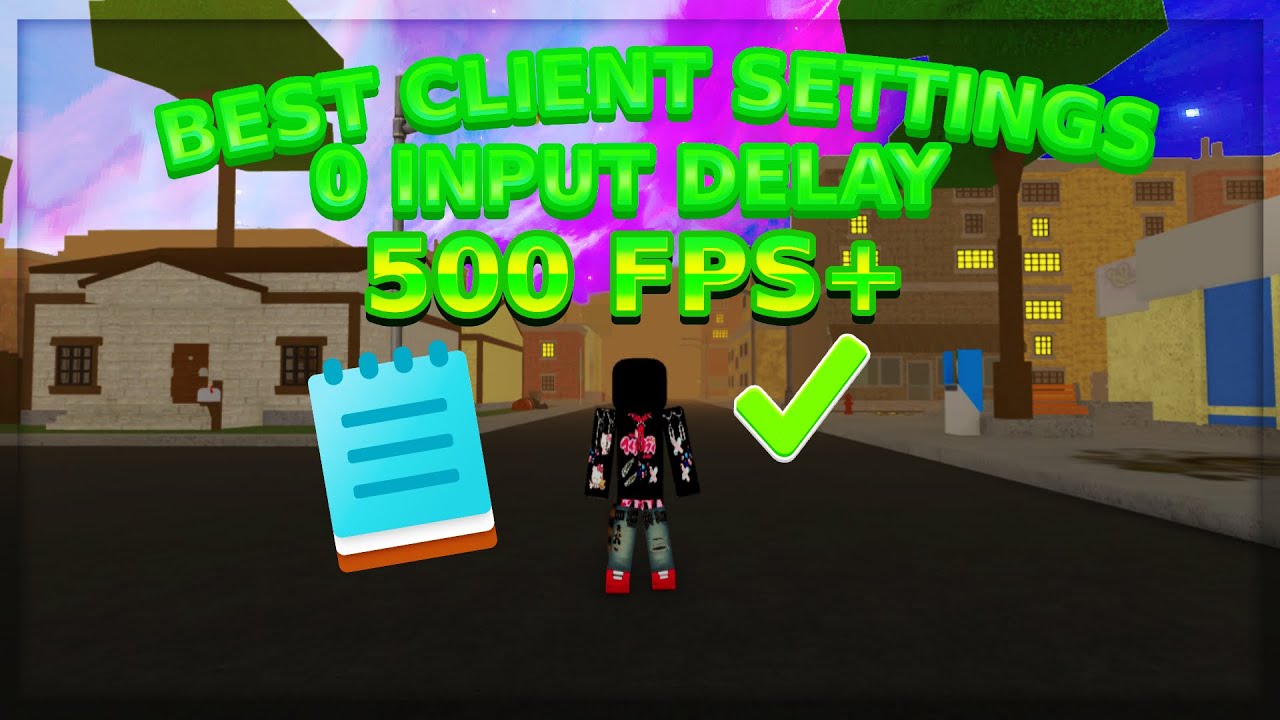 BEST CLIENT SETTINGS FOR DA HOOD (BEST FPS BOOST ) - YouTube
