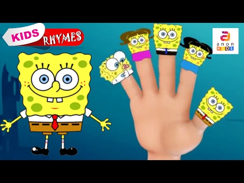 Spongebob Finger Family | Finger Family Collection | Daddy Finger Rhyme ...
