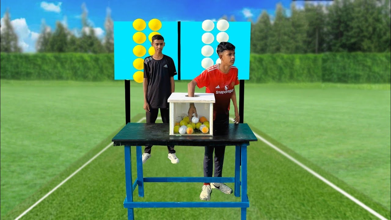 Find out the color ball & pop the ballon challenge !! - YouTube