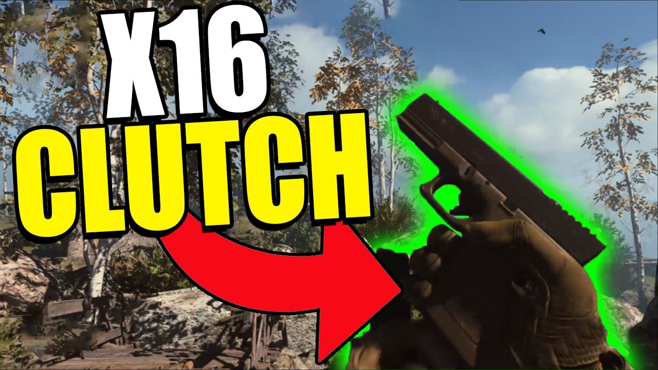CLUTCHING WITH THE X16 PISTOL! - Call of Duty Warzone - YouTube