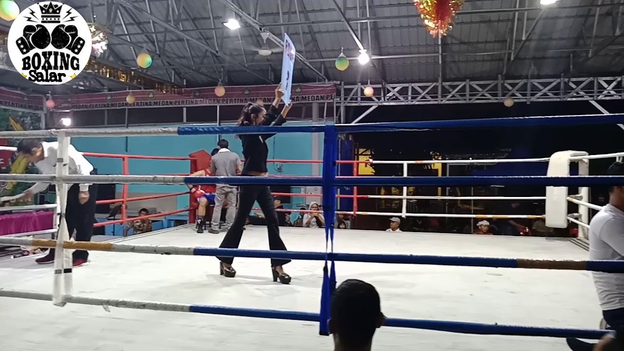 boxing competition in the medan indonesia - YouTube