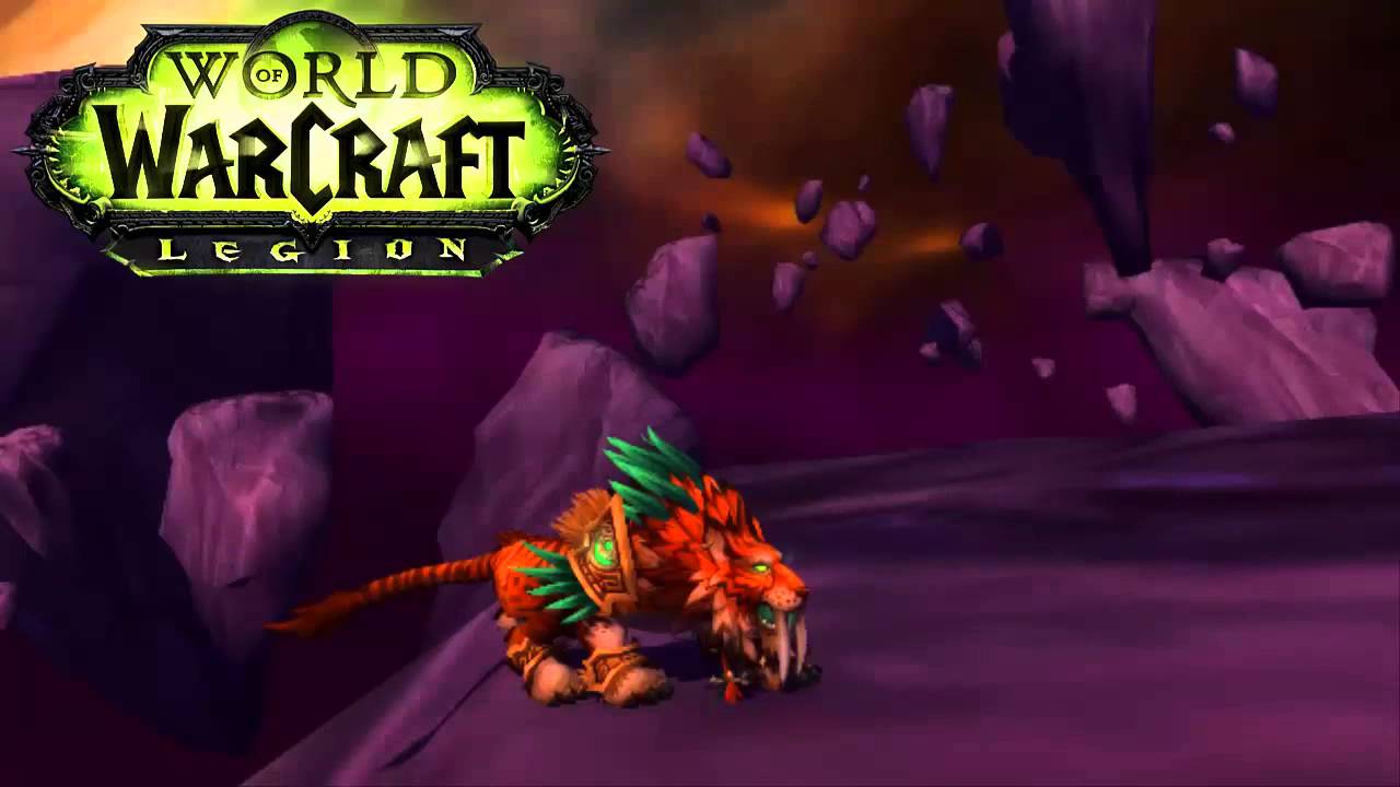 Legion Feral Druid Cat Forms - YouTube