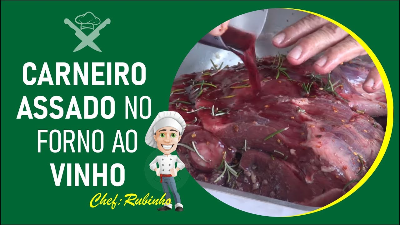 CARNEIRO ASSADO NO FORNO AO VINHO - YouTube