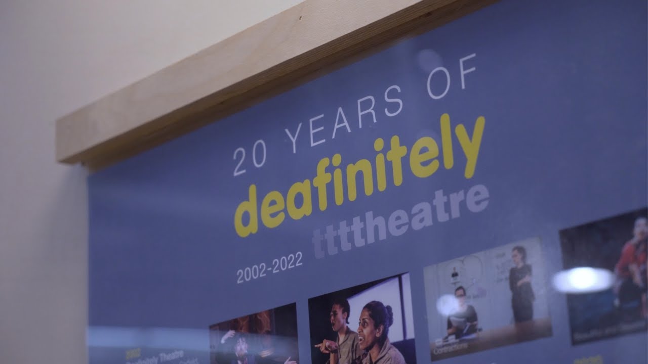 Deafinitely Theatre 20th Anniversary! - YouTube