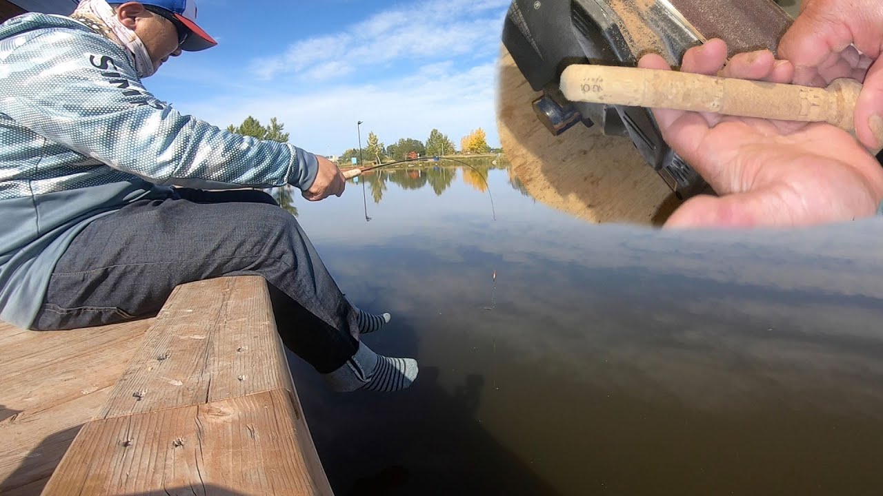 Making the DIY Tanago rod grip - YouTube