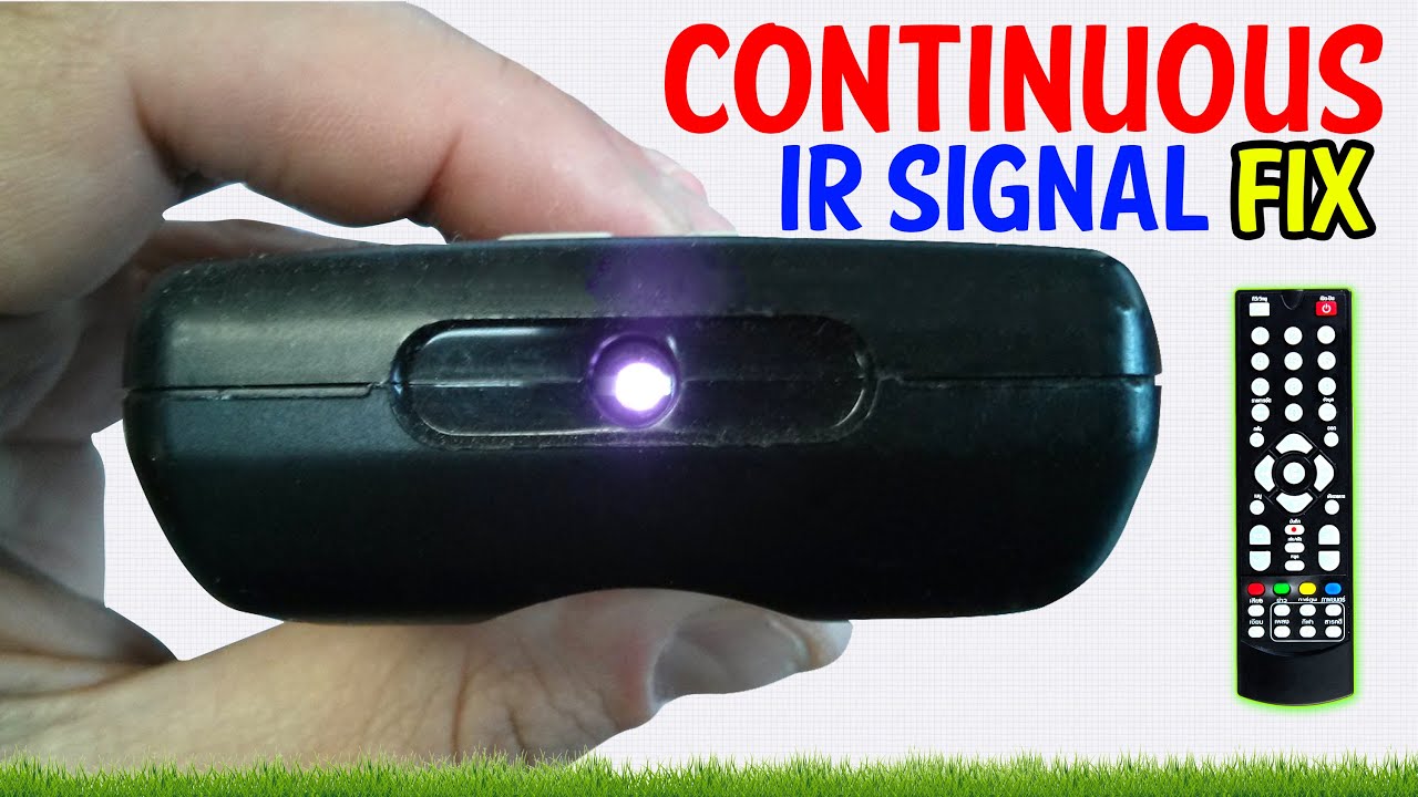 How to Fix a TV Remote with Continuous IR Signal Light Issue: Easy ...