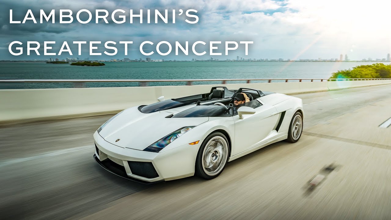 Driving the 1 of 1 Lamborghini Gallardo Concept S! - YouTube