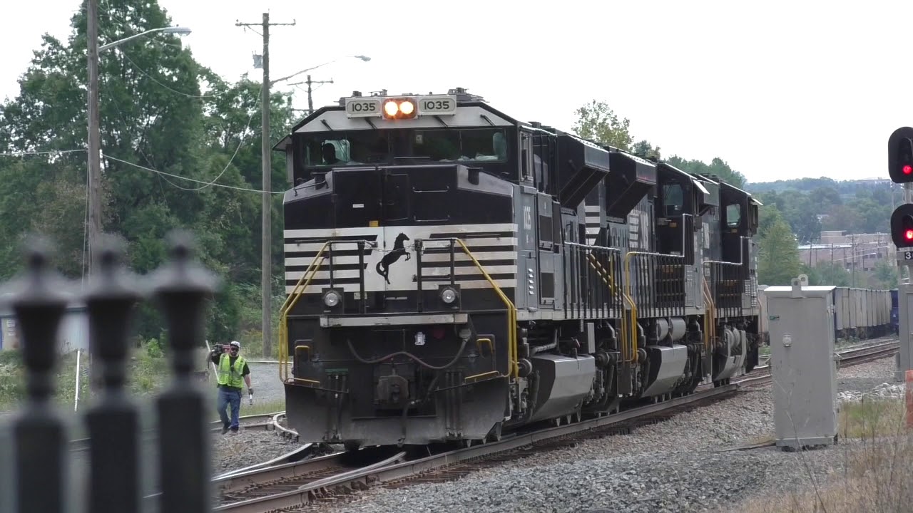 The Rock Train at Powell Then To Vulcan Quarry - YouTube