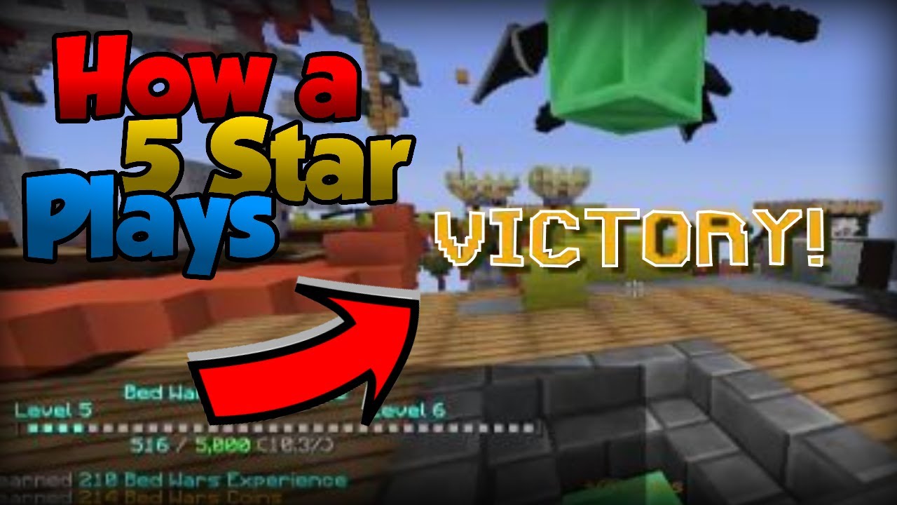 How a 5 star Plays Bedwars!!! | (Hypixel Bedwars) - YouTube