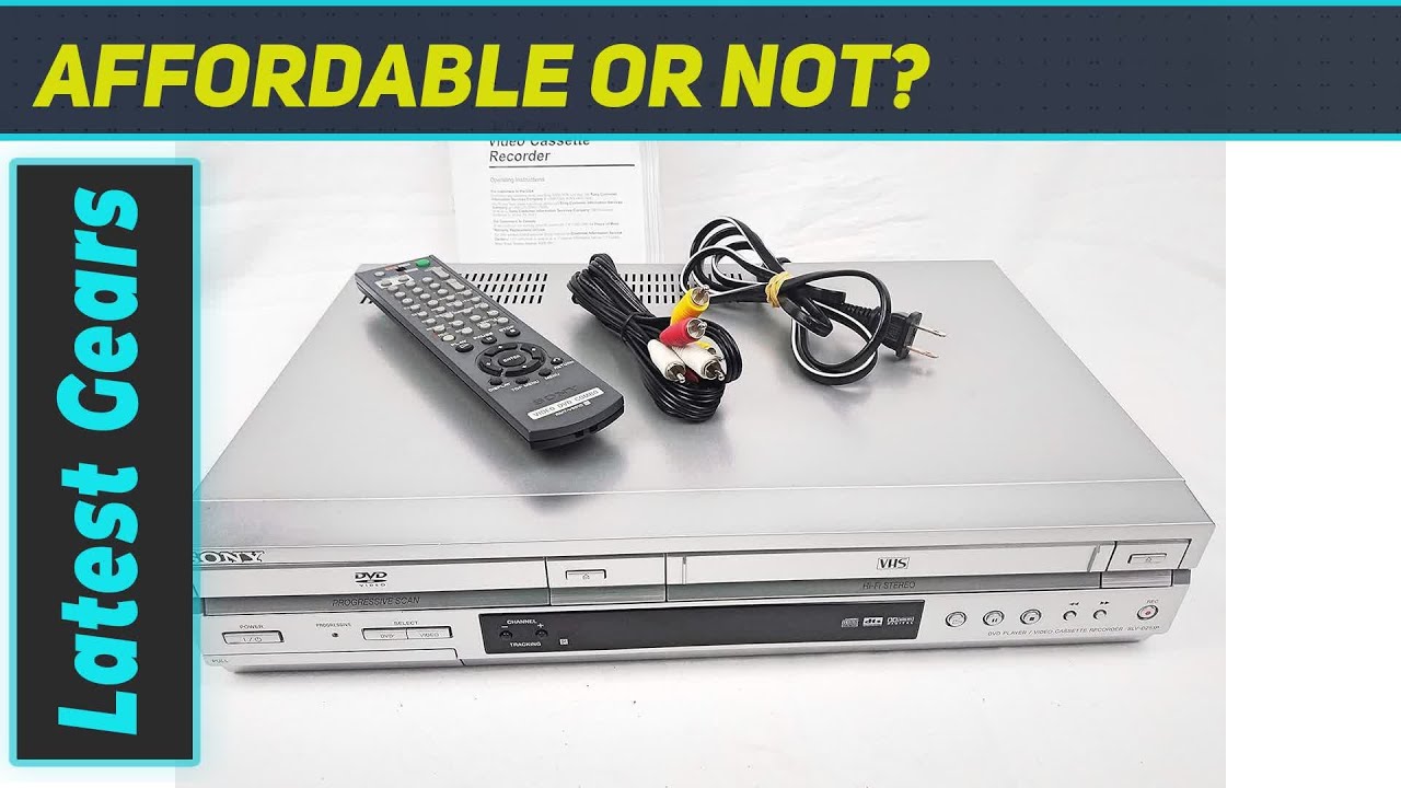 Sony SLV-D251P DVD Player / VCR Combo - Best Compact Media Player for ...