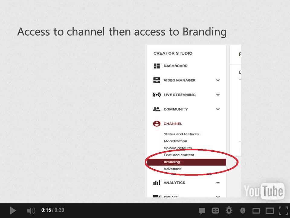 how to create a Band channel on youtube - YouTube