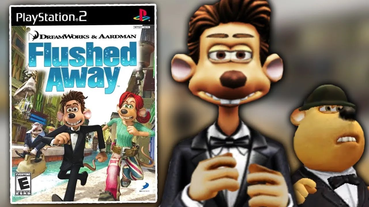 O JOGO DO POR ÁGUA ABAIXO PRA PS2 KKK - DreamWorks Flushed Away - YouTube