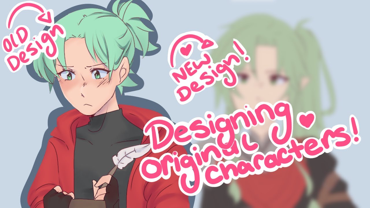 Designing Original Characters! - YouTube