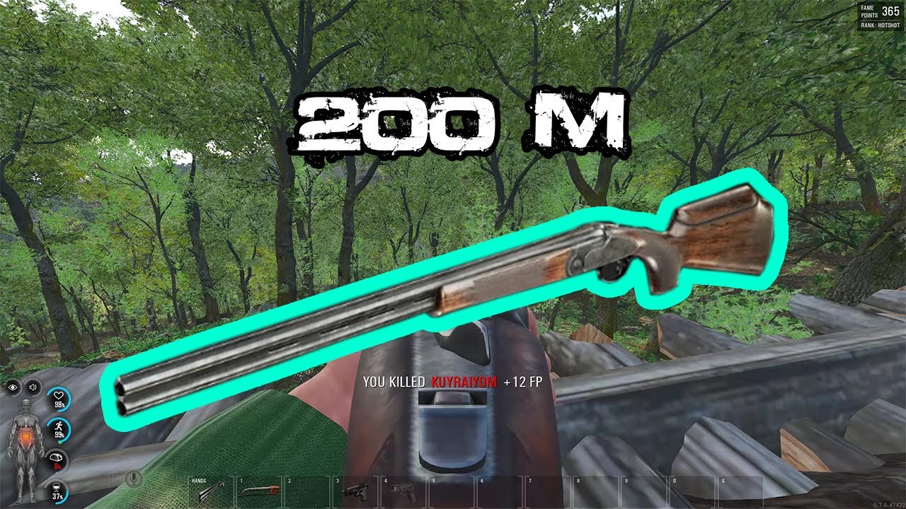 SCUM - Shotgun Sniper 200 M 🤣🤣🤣 - YouTube