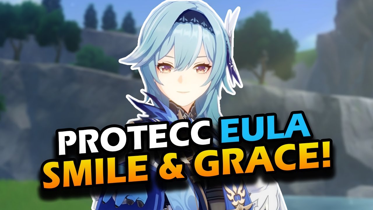 PROTECT EULA SMILE & DANCE | Genshin Impact Eula Character Trailer ...