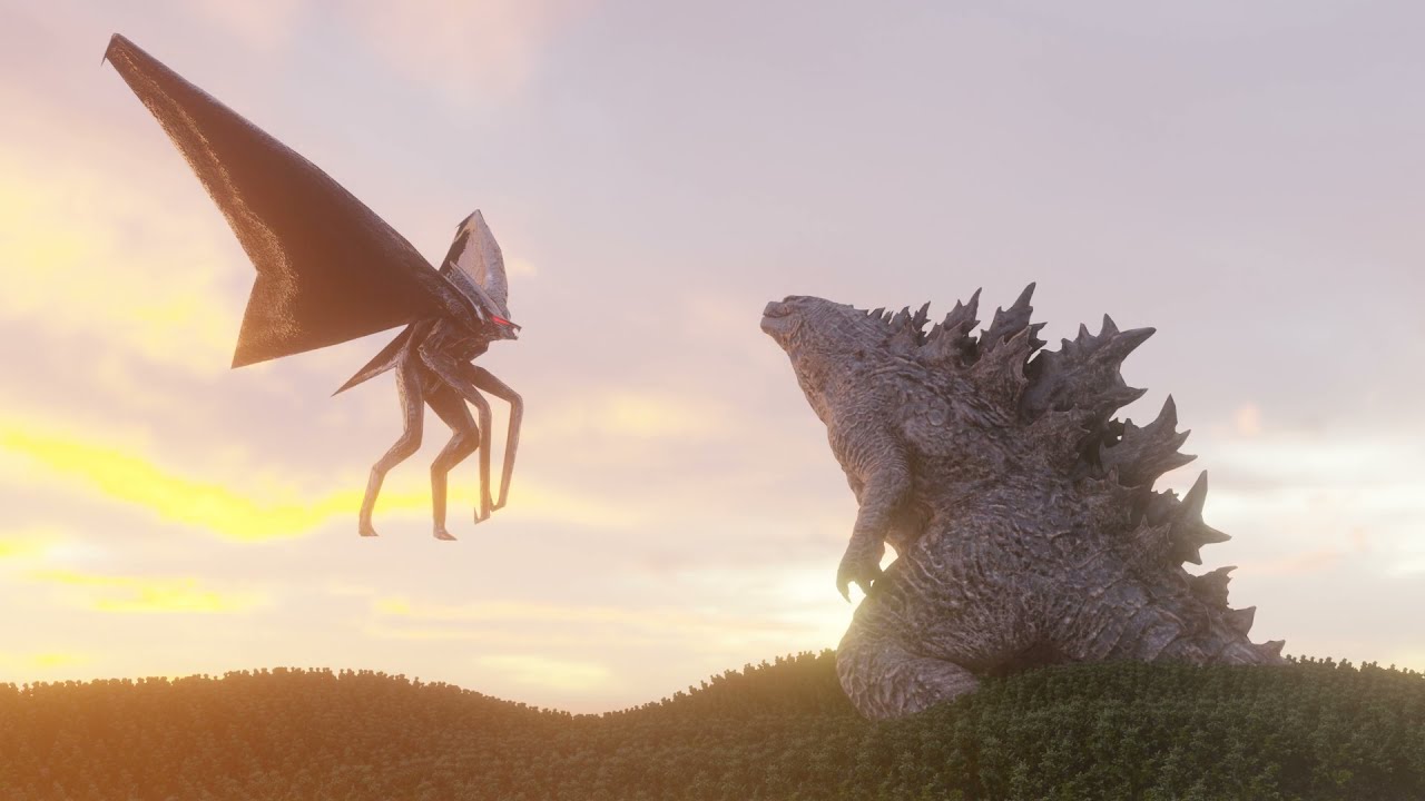 Godzilla finds a big mosquito - YouTube