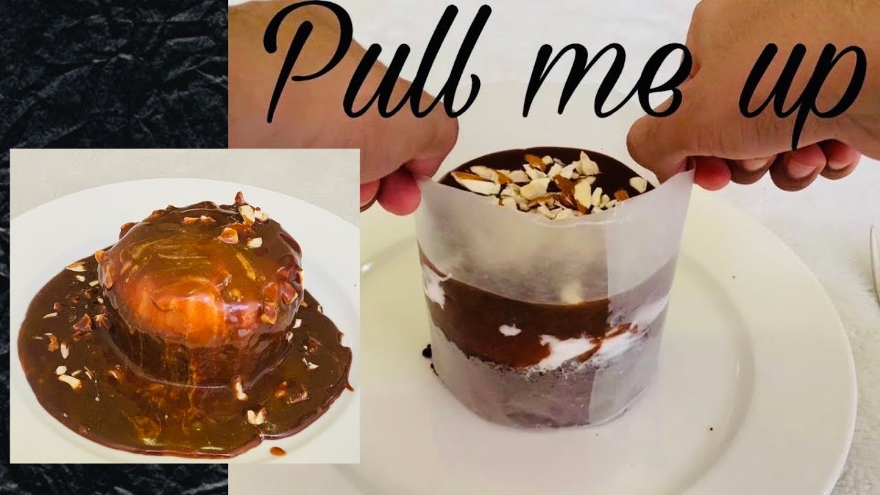 Trending Pull Me Up Cake in Two ways! Chocolate pull me up cake - YouTube