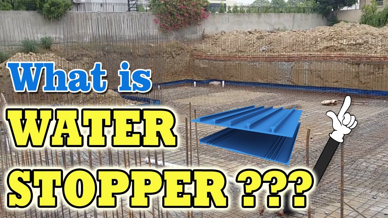 What is Water Stopper ? | Why Water Stopper is Provided ? | 2 Kanal ...