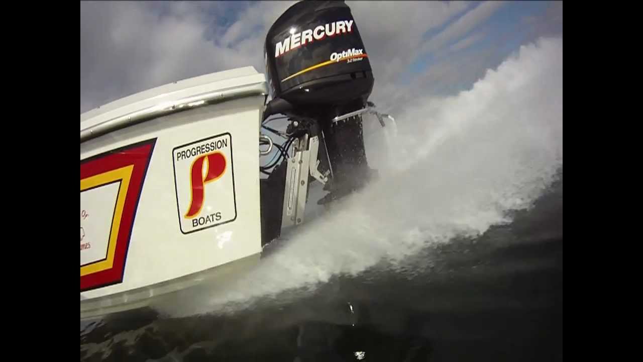 Progression Boats, Progression 22 with a Mercury Optimax 300XS, 0306e ...