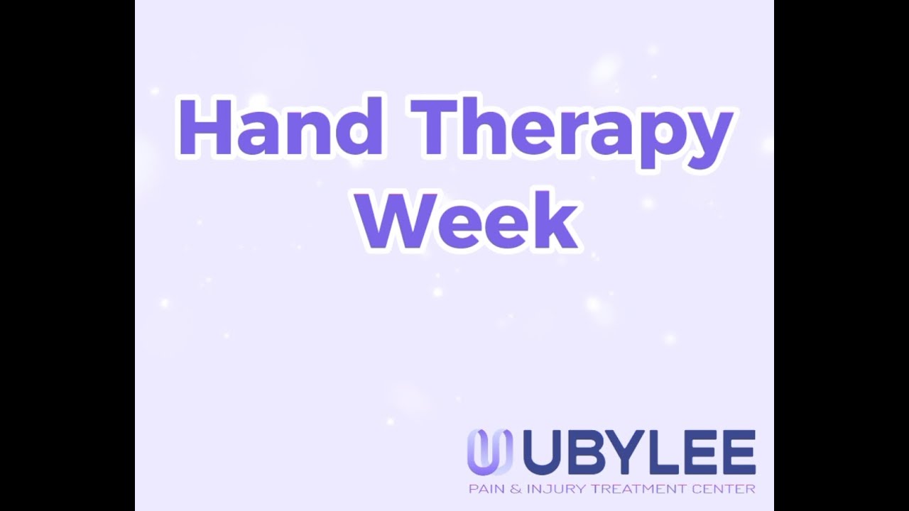 Hand Therapy Week - YouTube