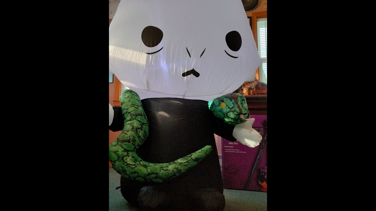 NEW FOR 2022 Gemmy Halloween Airblown Inflatable 4.5ft Lord Voldemort ...