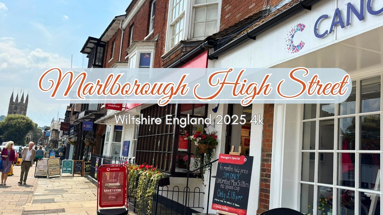 What Makes This Town So Special? Marlborough Town Centre Walk - YouTube