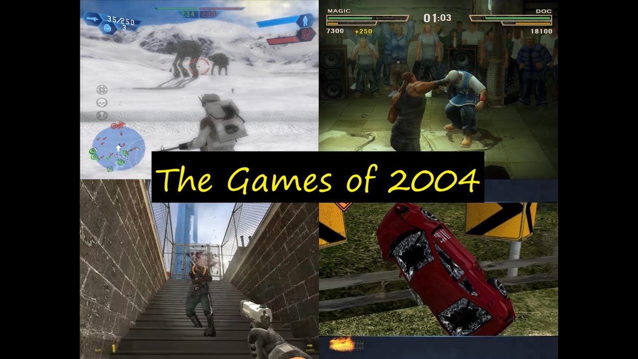 21 years ago...The Games of 2004! How Many Did You Play? - YouTube