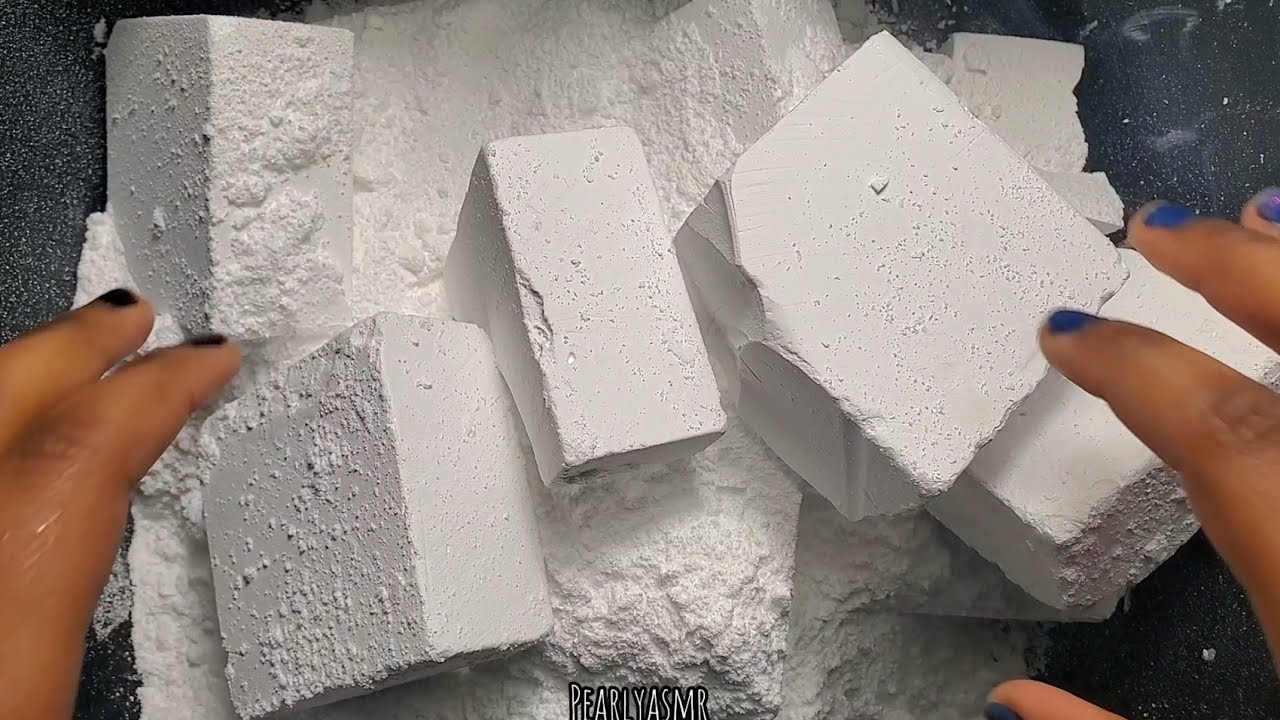 PERFECT TEXTURE - GYM CHALK CRUMBLE-ASMR - YouTube