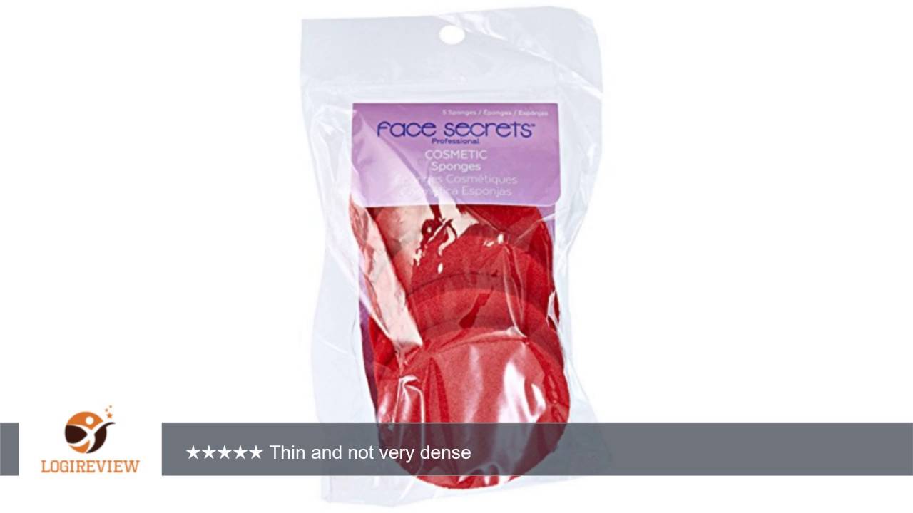 Face Secrets Professional Red Makeup Sponges | Saubhaya Makeup