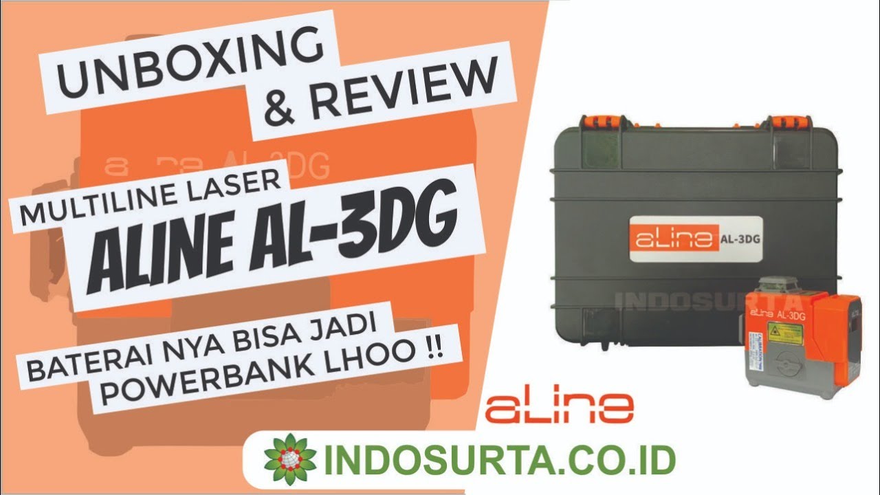 UNBOXING DAN REVIEW MULTILINE LASER aLine AL-3DG!!! - YouTube