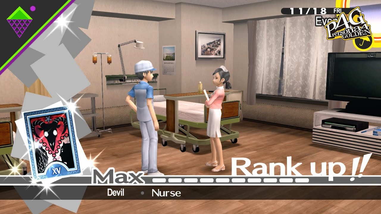 Persona 4 Golden - Sayoko Uehara (Devil) Social Link Rank 1 - MAX - YouTube