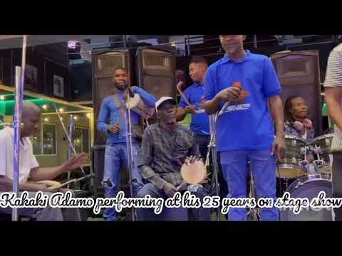 Kakaki Adamo 25 years on stage, watch his amazing performance 
