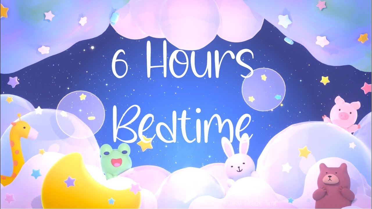 6 Hours ♫♫♫ Animated Bedtime Story for Children - Cute Sleeping Baby ...