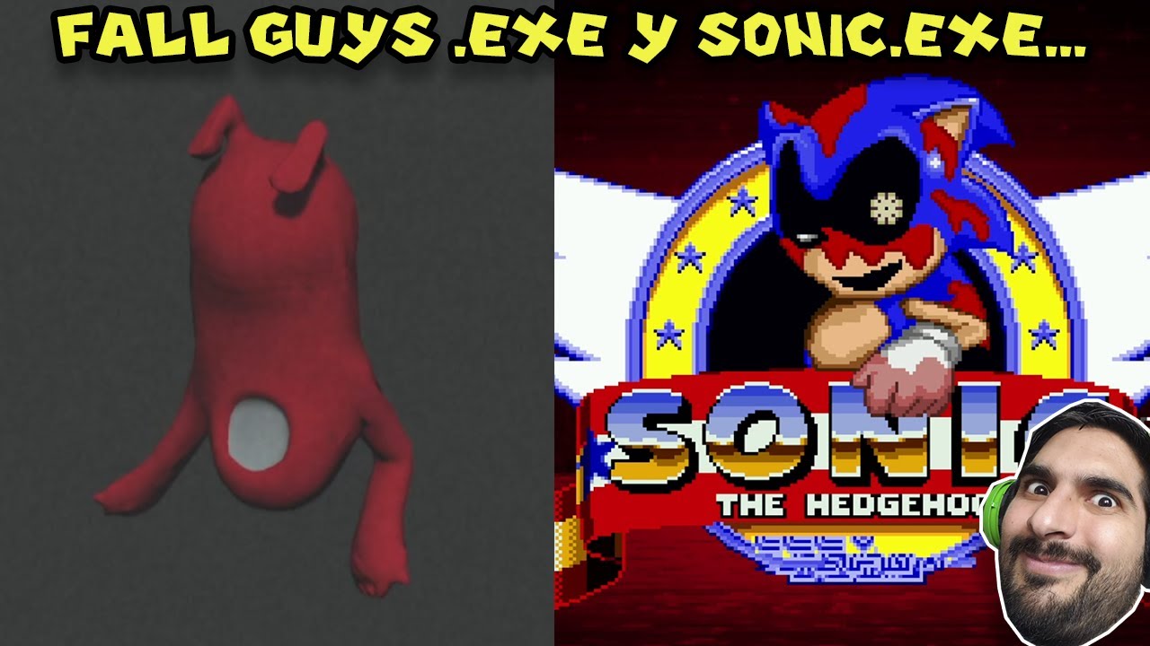 FALL GUYS.EXE Y SONIC.EXE... - Probando Videojuegos Aterradores con Pepe el Mago - YouTube