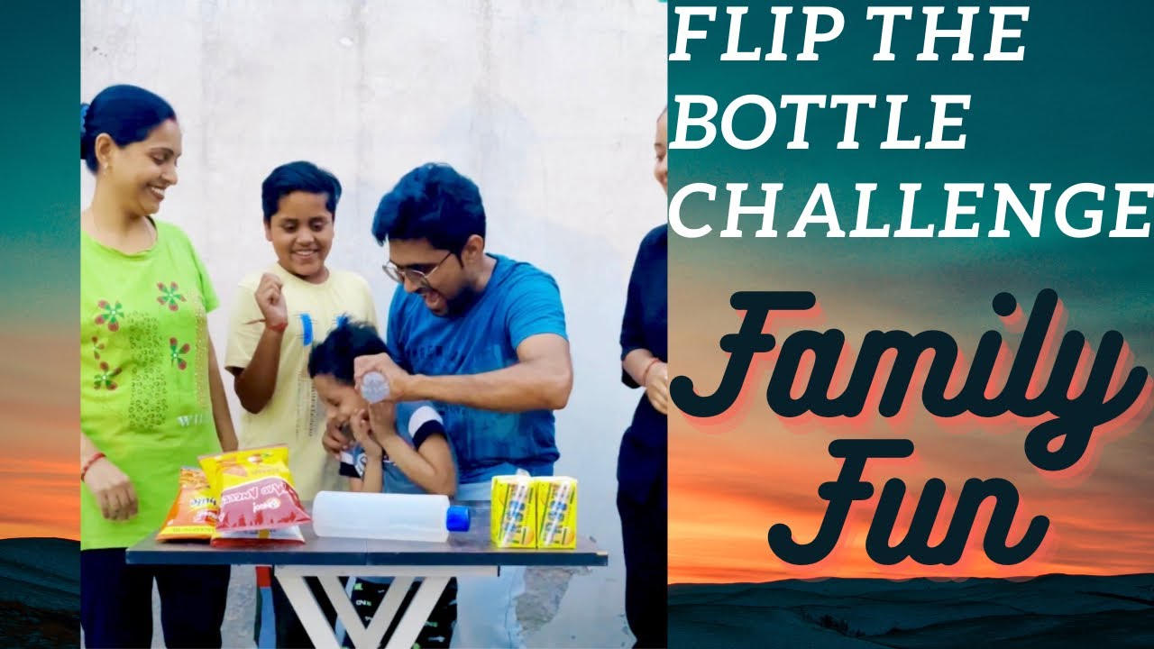Flip The Bottle challenge 🤣// Bottle Flip Challenge 🤣 // Atpatekhel ...