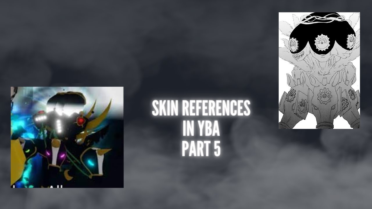 Skin references in YBA part 5 - YouTube