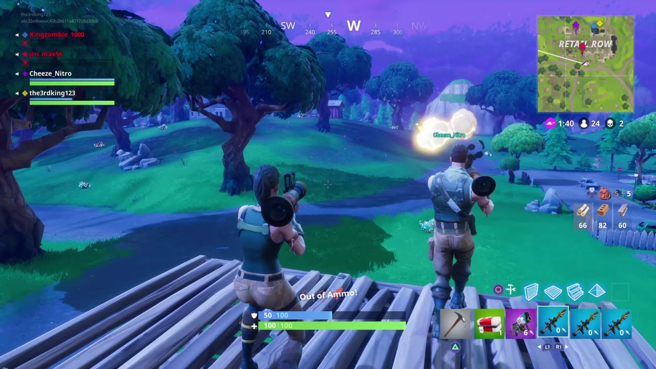 OG Fortnite My first Rocket ride - YouTube