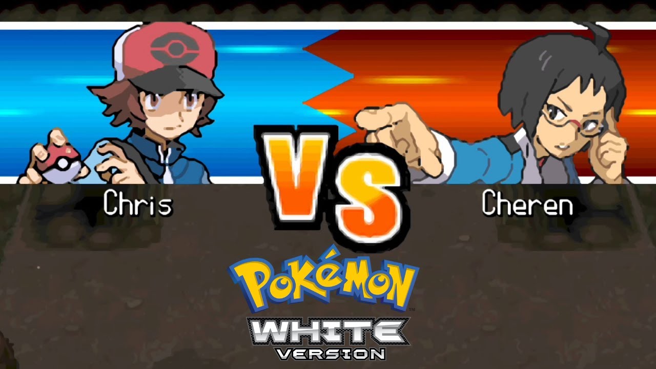 Rival Cheren Final Battle - Pokemon Black & White - YouTube