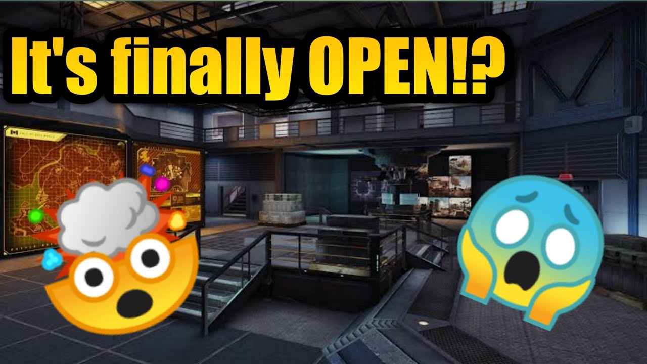 The Secret Bunker in CODM is OPEN!? - CALL OF DUTY MOBILE BATTLE ROYALE ...