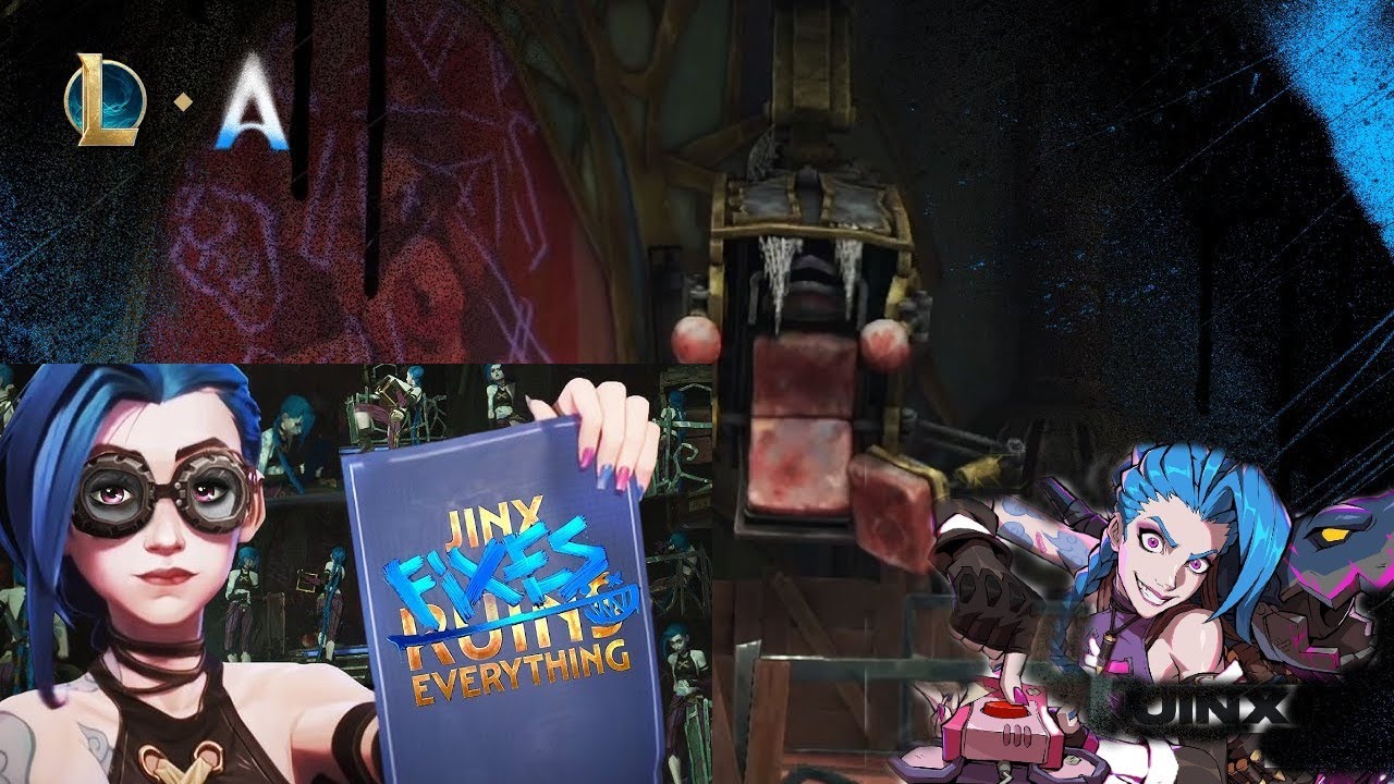 jinx fixes everything act 1| جينكس تصلح كل شيئ - YouTube