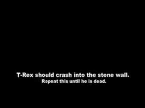 Tomb Raider Anniversary- How to Kill the T-Rex on PS2 - YouTube