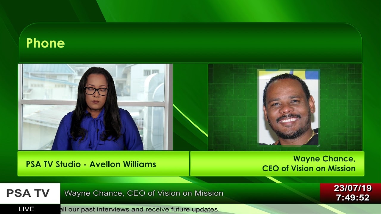 Wayne Chance, CEO of Vision on Mission Wake Up Call - YouTube