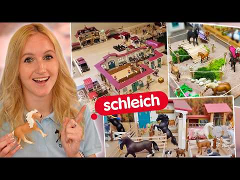 Mega Schleich PAARDEN MANEGES van KIJKERS beoordelen! 😳🐴 3.0