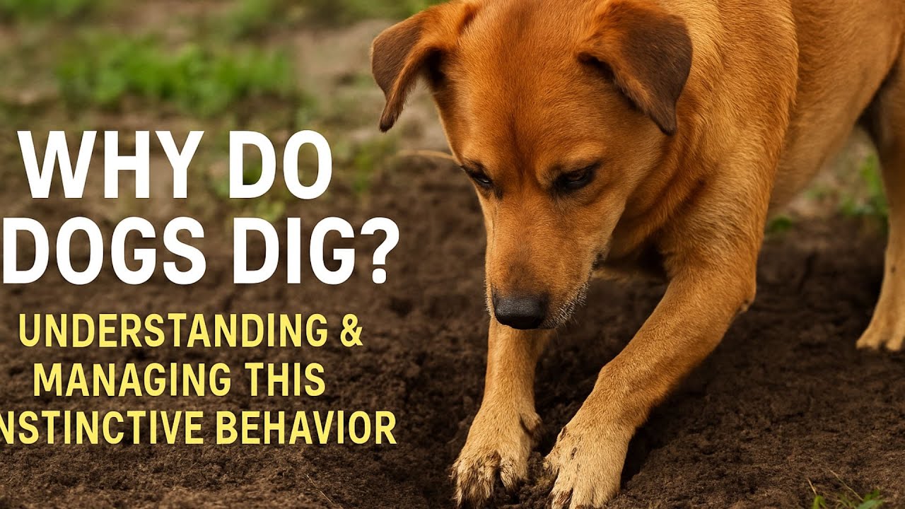 Why Dogs Dig (and How to Stop It Fast) | Dog Hearing Superpowers ...