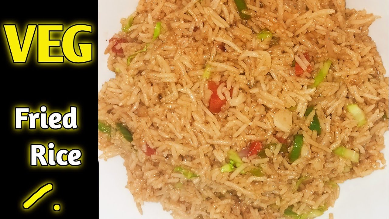 Veg Fried Rice Recipe | How to make Street style Fried Rice at home ...