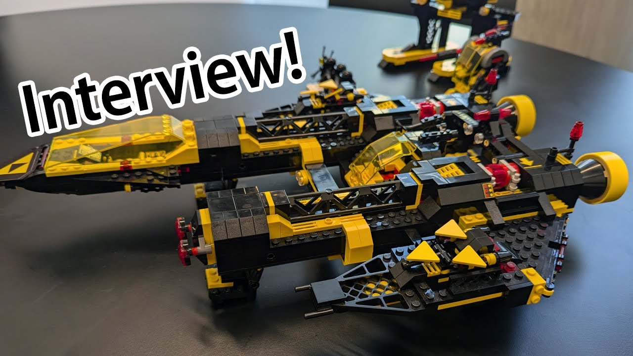 New LEGO 2025 Spaceship Blacktron Renegade: Designer-Interview! - YouTube