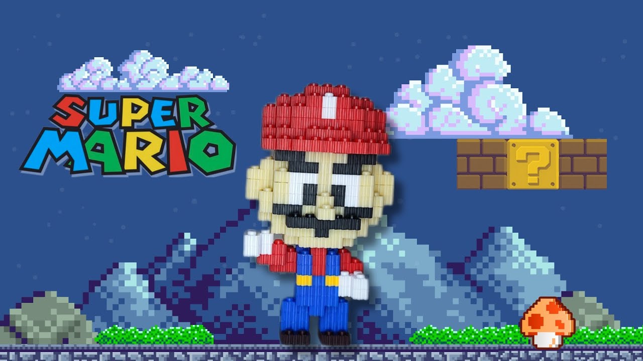 Súper Mario con bloques | DUZ MAGIC BLOCK #stopmotion #mariobros #magic ...