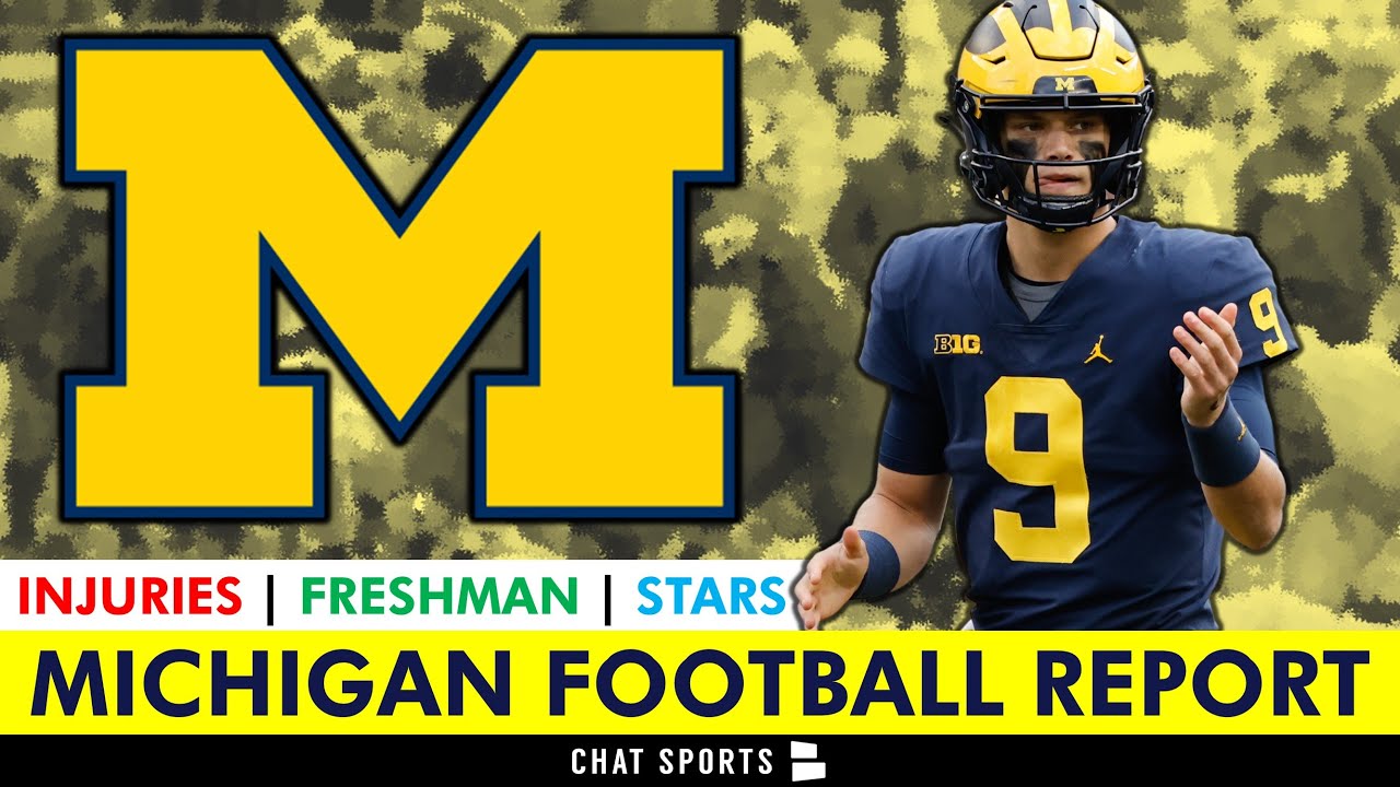 MAJOR Michigan Football Injury News + 4 Freshman Turning Heads | Jim ...