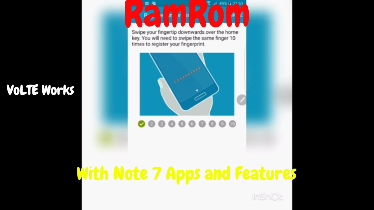 RamROM V9 [VoLTE Working] stock rom with Note 7 apps/features for ...